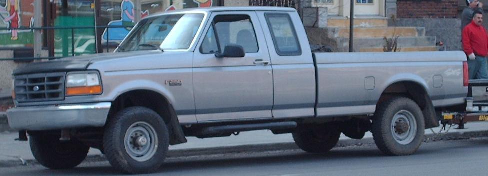 Ford F-Series F-250 technical specifications and fuel economy